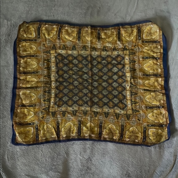 Accessories | Vintage Pakistani 195s Patterned Scarf | Poshmark